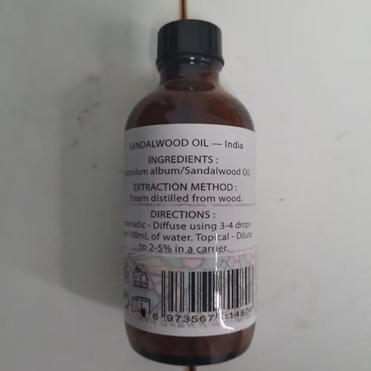 EVOKE OCCU Sandalwood Essential Oil 4 Fl Oz, Pure Sandalwood Oil for Diffuser Candle Soap Making - 118ml