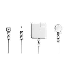 Leadtrend Charger Cable Saver Protector - Snug Fit for All Cell Phones, Computers, and Chargers. Compatible with All Apple & Android Wires - Easy Use Protect Your Investment. ((Grey/Green)