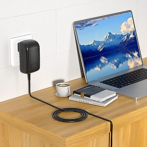 Generic Power Converter Replacement, Black, 12-24V for Duralast Gold BP-DLG, Duracell Powerpack 450 Amp 300 Amp Jump Starter