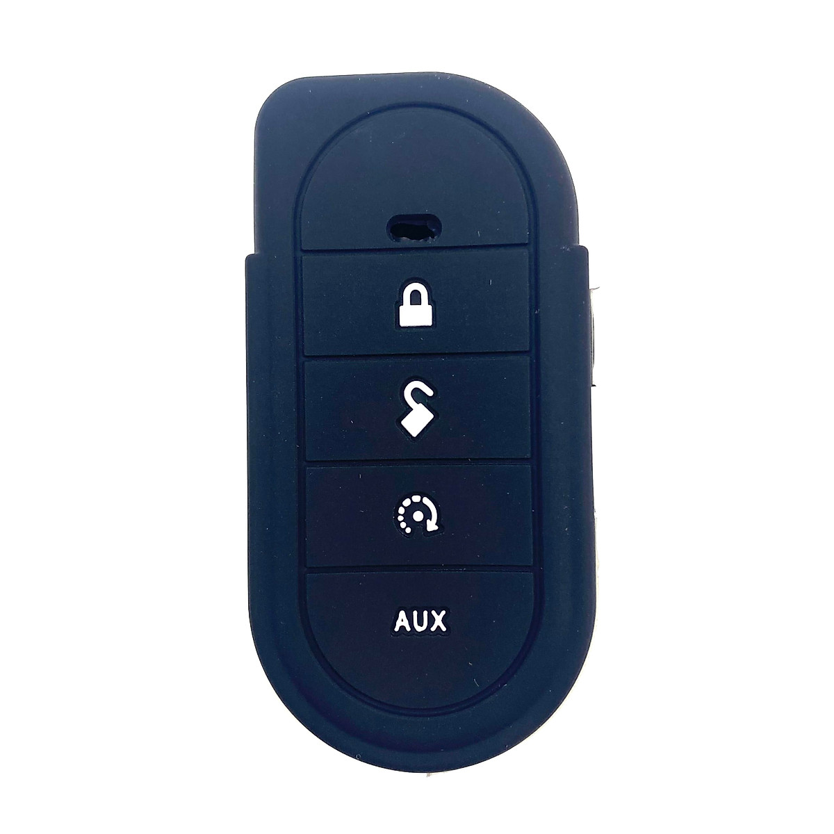 TTocenb Pack of 2 7656V 7856V Black Remote Control V2 Soft Silicone Protective Cover New Compatible Silica Gel Protective Shell Replacement for Viper Part Assembly