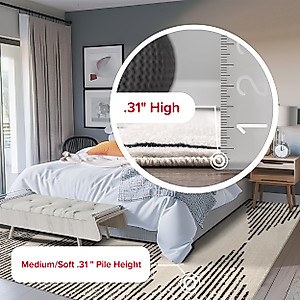 nuLOOM Romina Diamond Stripes Area Rug, 9x12, Grey