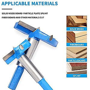 1-1/16" Forstner Drill Bit,Hex Shank Carbide Tipped Wood Drilling Wood Tool Punching Bit(26mm)
