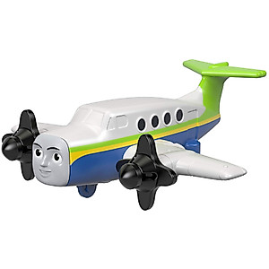 Thomas & Friends TrackMaster Raul & Emerson, motorized train with removable toy plane for toddlers and preschoolers ages 3 years & older