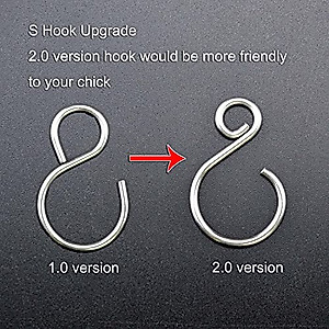 Chicken Vegetable Hanging Feeder Toy for Hens Pet Chicken Veggies Skewer Fruit Holder for Hens Large Bird