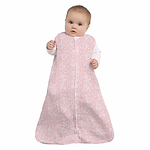 HALO 100% Cotton Baby Sleepsack Wearable Blanket Bundle Set of 3, Baby Girl, Large