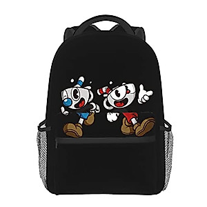 Cupx-Hear Backpacks for Adult Teen, Lightweight Laptop Backpack Large Space Hiking Backpack Travel Portable Backpack Waterproof Backpack Gifts Outdoor Sports Running Gym for Women and Men