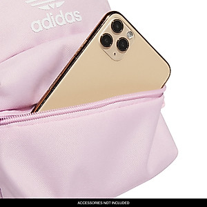 adidas Originals Trefoil 2.0 Mini Backpack Small Travel Bag, Orchid Fusion Purple, One Size