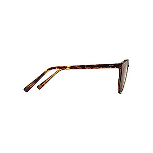 Maui Jim Men's and Women's Ah Dang! Polarized Fashion Sunglasses, Tortoise/HCL® Bronze, Medium
