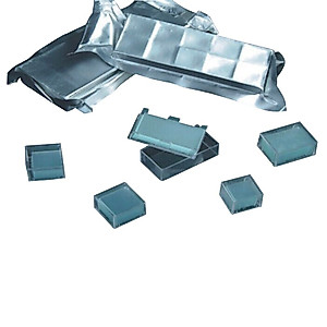BIPEE Square Cover Glass, 10x10mm Microscope Slide Covers, Cover Slips,0.13mm Thickness, Pack of 1000pcs (10 Boxes)