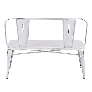 LumiSource Oregon Metal Bench