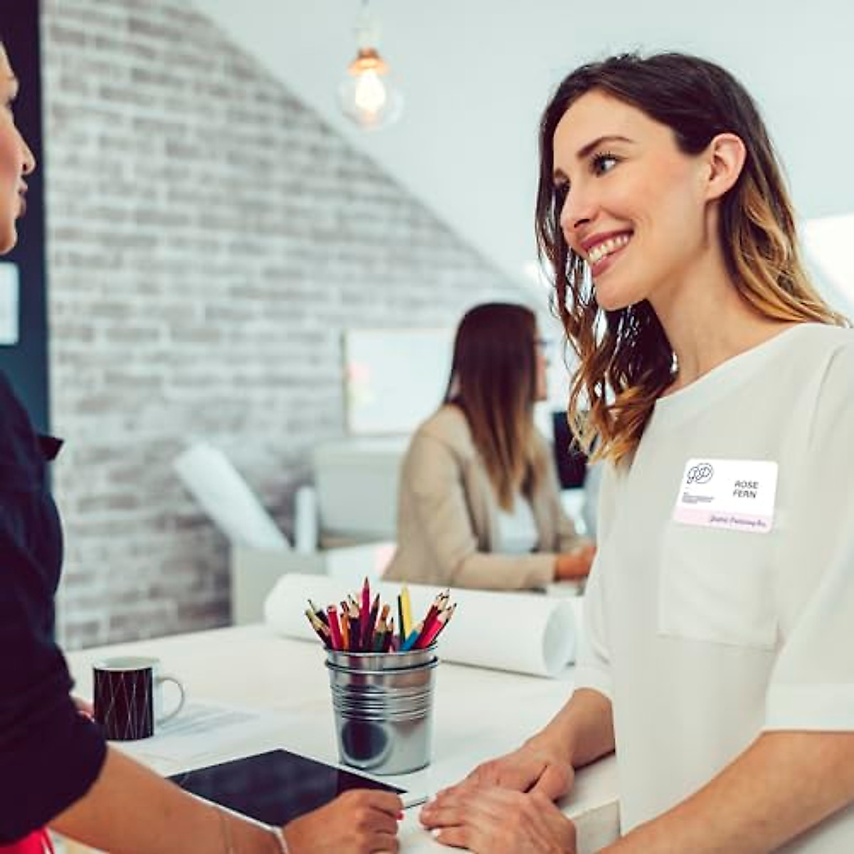 Avery Flexible Printable Name Tags, 2-1/3" x 3-3/8", Matte White, 160 Removable Name Badges (8395)