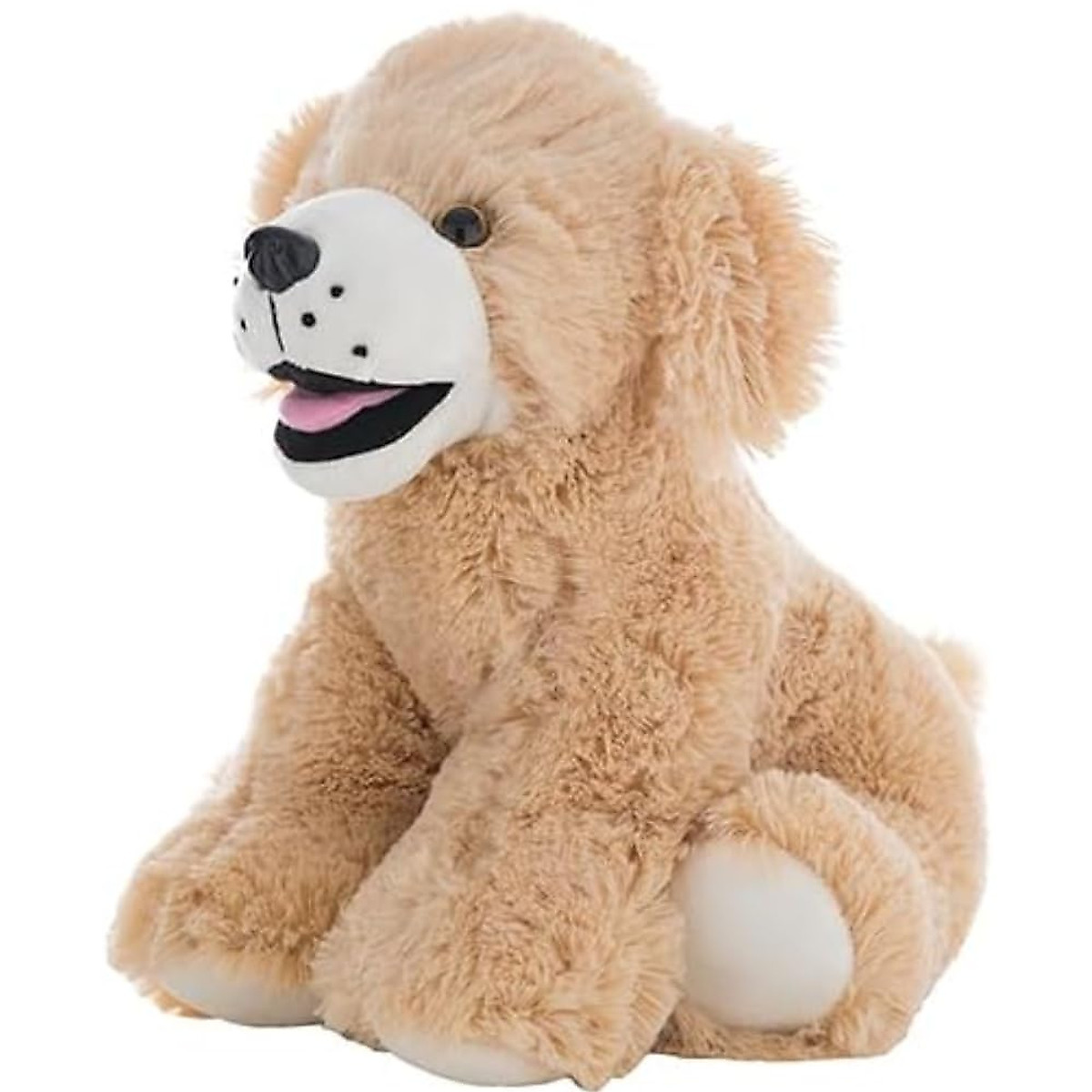 Goldie The Lab/Retriever 16 inch Plush Toy Cuddly Soft Stuffed Animal Dog Gift for Kids Cute Puppy Perfect for Pet Lovers Birthdays Collectible Snuggly Companion Ideal for Boys and Girls Nursery
