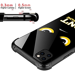 CARLOCA Compatible with iPhone 13 Mini Case,Angry Dont Touch My Phone Pattern Design for Girl Boy Shockproof Anti-Scratch Case for iPhone 13 Mini