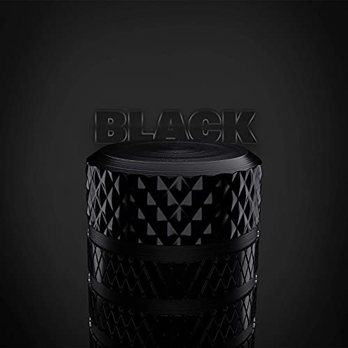 CKAuto Tire Valve Stem Caps, Black, 4 pcs/Pack, Anodized Aluminum Tire Valve Cap Set, Corrosion Resistant, Universal Stem Covers for Cars Trucks Motorcycles SUVs and Bikes