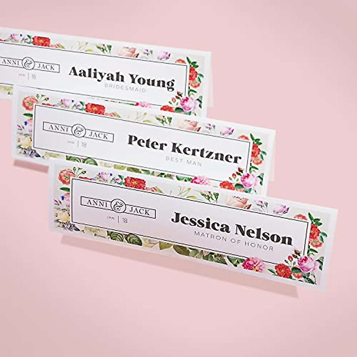 Avery 5305 Medium Embossed Tent Cards, White, 2-1/2 X 8-1/2, 100 Cards/Box