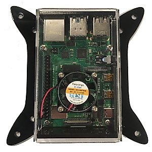 VESA Mount Case for Raspberry Pi 4 with Fan