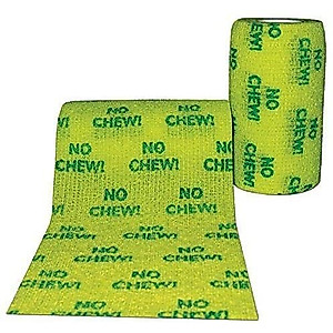 PETFLEX NO CHEW Bandage 4" by 5 Yards (3 Pack)