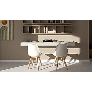 Mobili Fiver, Wall-Mounted Cube Shelf, First, Oak, Laminate-Finished, Wall Mount Shelves for Kitchen and Living Room, Italian Furniture