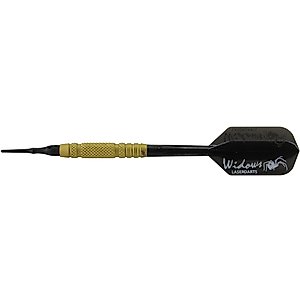 #LEGW2-18 Laserdarts Gold Widow 18g Soft Tip Dart Set