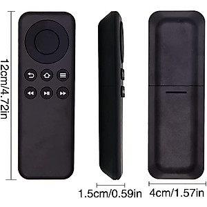Replacement for Amazon Fire TV Stick Remote Control,Compatible with All Amazon Fire TV Box Remote Control, No Mic Voice Function