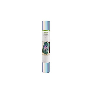 Cricut Blue Holographic Vinyl 12X48, 12" x 48"