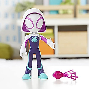 Hasbro Marvel Spidey and His Amazing Friends Supersized Ghost-Spider Action Figure, Preschool Super Hero Toy, Kids Ages 3 and Up
