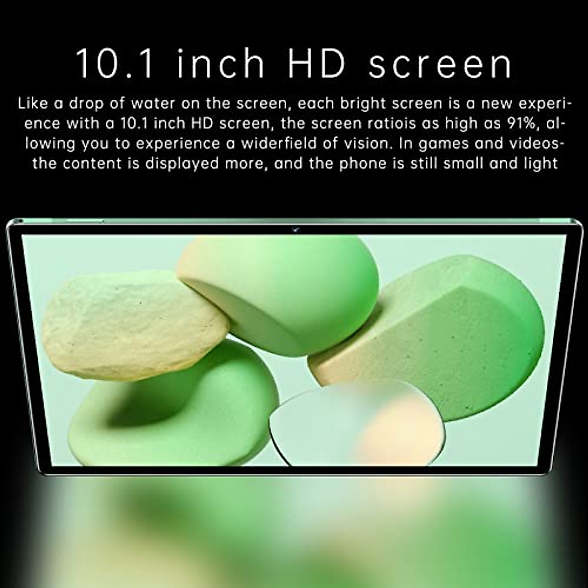 10.1in Tablet, 1960x1080IPS Kids Tablet for Android11 for Chatting (US Plug)