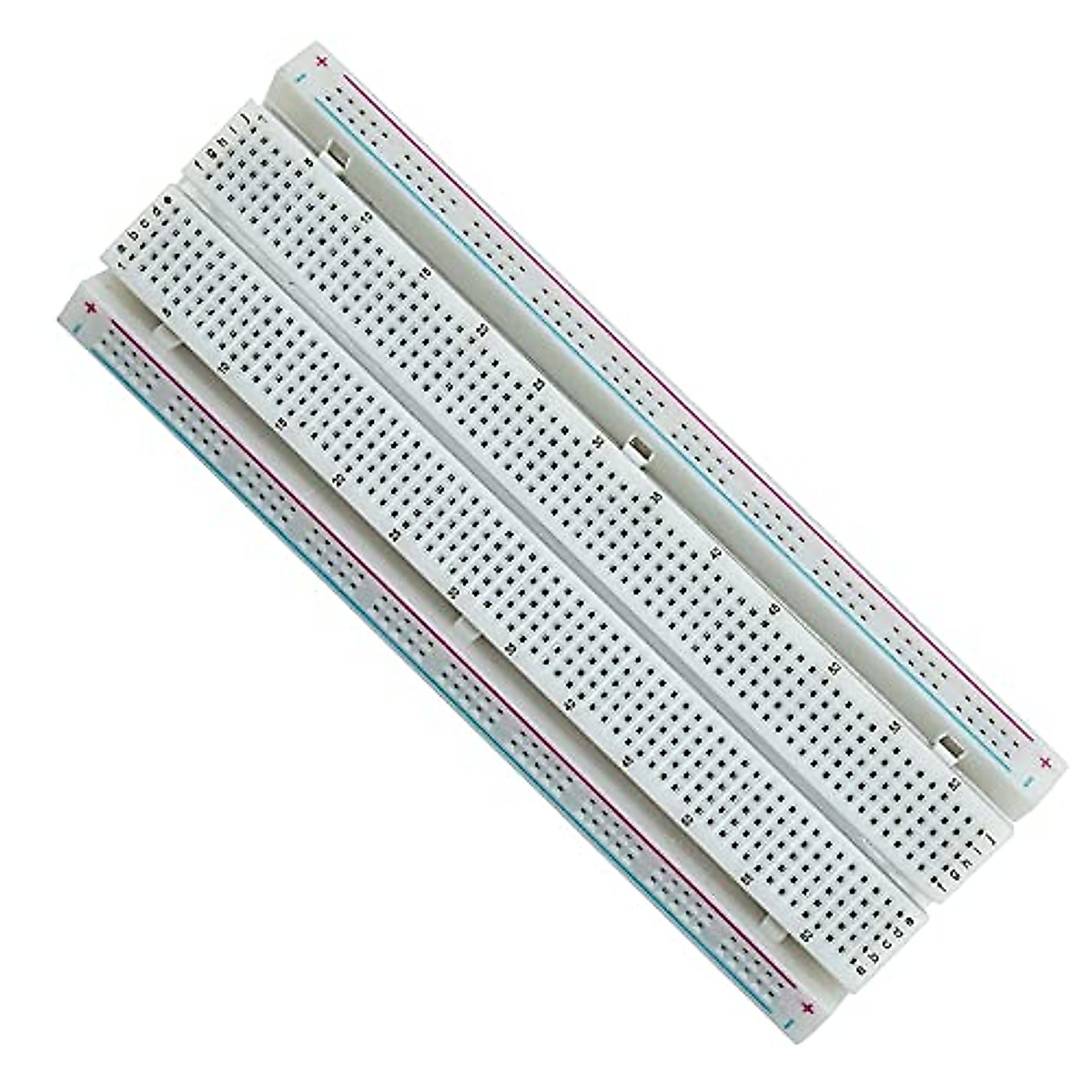 MMOBIEL 3 Pcs 830 Point Solderless PCB Breadboard Prototype Circuit Kits Compatible with DIY Arduino, Raspberry Pi 2 3 4 Projects Proto Shield Distribution Connecting Blocks