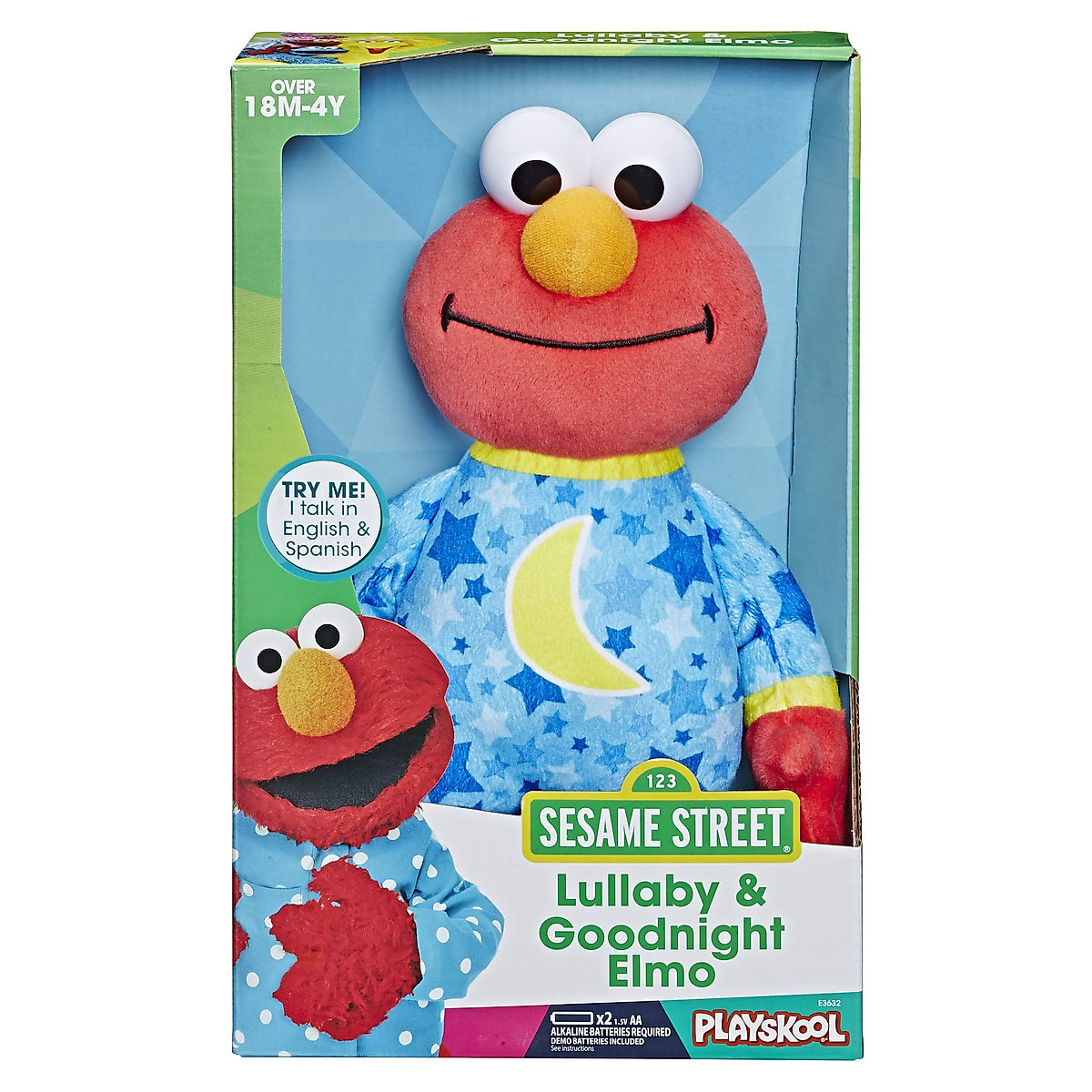 Playskool Sesame Street Lullaby & Good Night Elmo , Brown