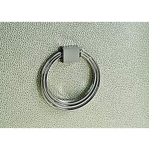 Coaster Furniture Salford 2-Drawer Metallic Sterling Nightstand 24.25" H x 16.5" W x 23.5" D Silver 222722