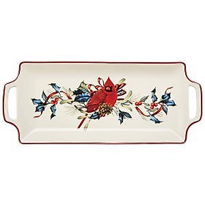 Lenox 880134 Winter Greetings Hors D'Oeuvre Tray