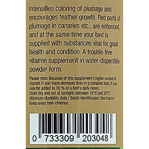 Nekton R Enhances Red Color in Birds, 150gm
