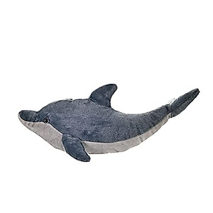 Wild Republic Dolphin Plush, Stuffed Animal, Plush Toy, Gifts for Kids, Cuddlekins 20 inches