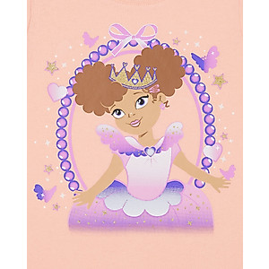 The Children's Place baby girls and Toddler Short Sleeve Graphic T- 3-pack T Shirt, Sunglasses/Princess/Girls, 4T US