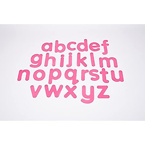 TickiT SiliShapes Trace Alphabet - Set of 26 - Transparent Silicone Letters With Traceable Broken Lines and Directional Arrows - Lowercase - Teach Letter Recognition and Formation