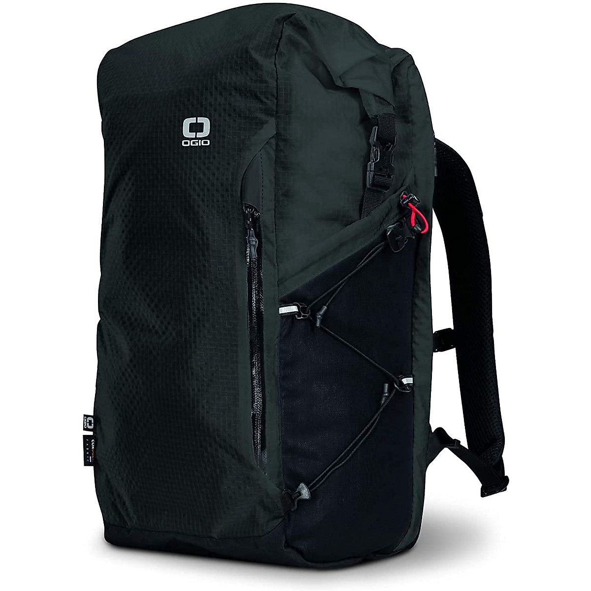 OGIO FUSE Lightweight Backpack (25 Liter, Black, Roll Top)