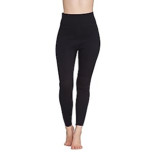 Lynddora Women's 2MM Neoprene Wetsuit Pants Diving Snorkeling Scuba Surf Canoe Pants (Black, US XS/Tag S)
