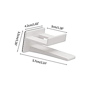 SARDFXUL 1/10pcs Adhesive for Wall Door Baseball Cap Holder Closet Storage Organizer Hat Hangers Hooks No Drilling hat Racks for Baseball caps Wall Mount