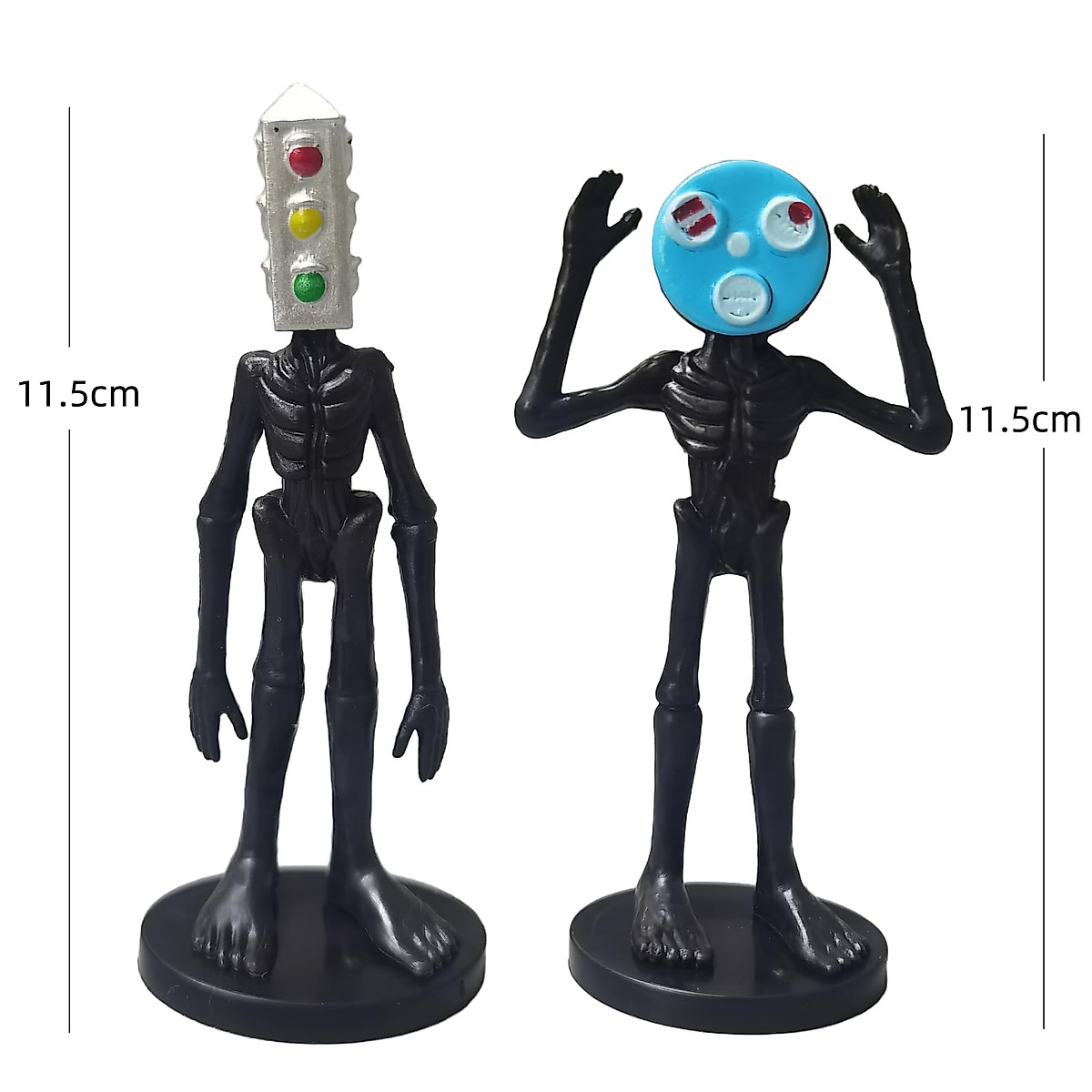 GLXYSN 8Pcs Action Figure Horror Cartoon Movies Character Action Figure Model for Kids Birthday Party Cake Topper Halloween Parties Decoration