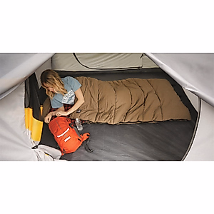 Guide Gear Sleeping Bag for Adults, Cold Weather, Winter, Hiking, Camping, Hunter, Canvas, -30 Degrees