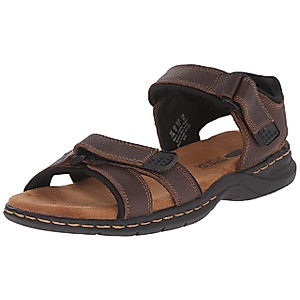 Dr. Scholl's Shoes Men's Gus Sandal,Brown,10 M US