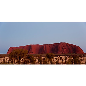 Posterazzi Ayers Rock at dusk Northern Territory Australia Poster Print, (27 x 9)