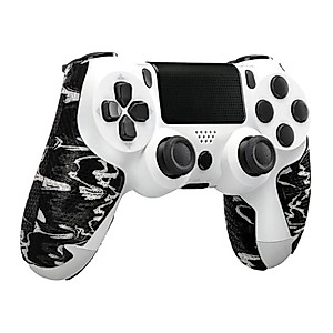 Lizard Skins DSP Controller Grip for PS4 Controllers – PS4 Gaming Grip - Playstation 4 Compatible Grip 0.5mm Thickness - PRE Cut Pieces - Easy to Install – 10 Colors (Black Camo)