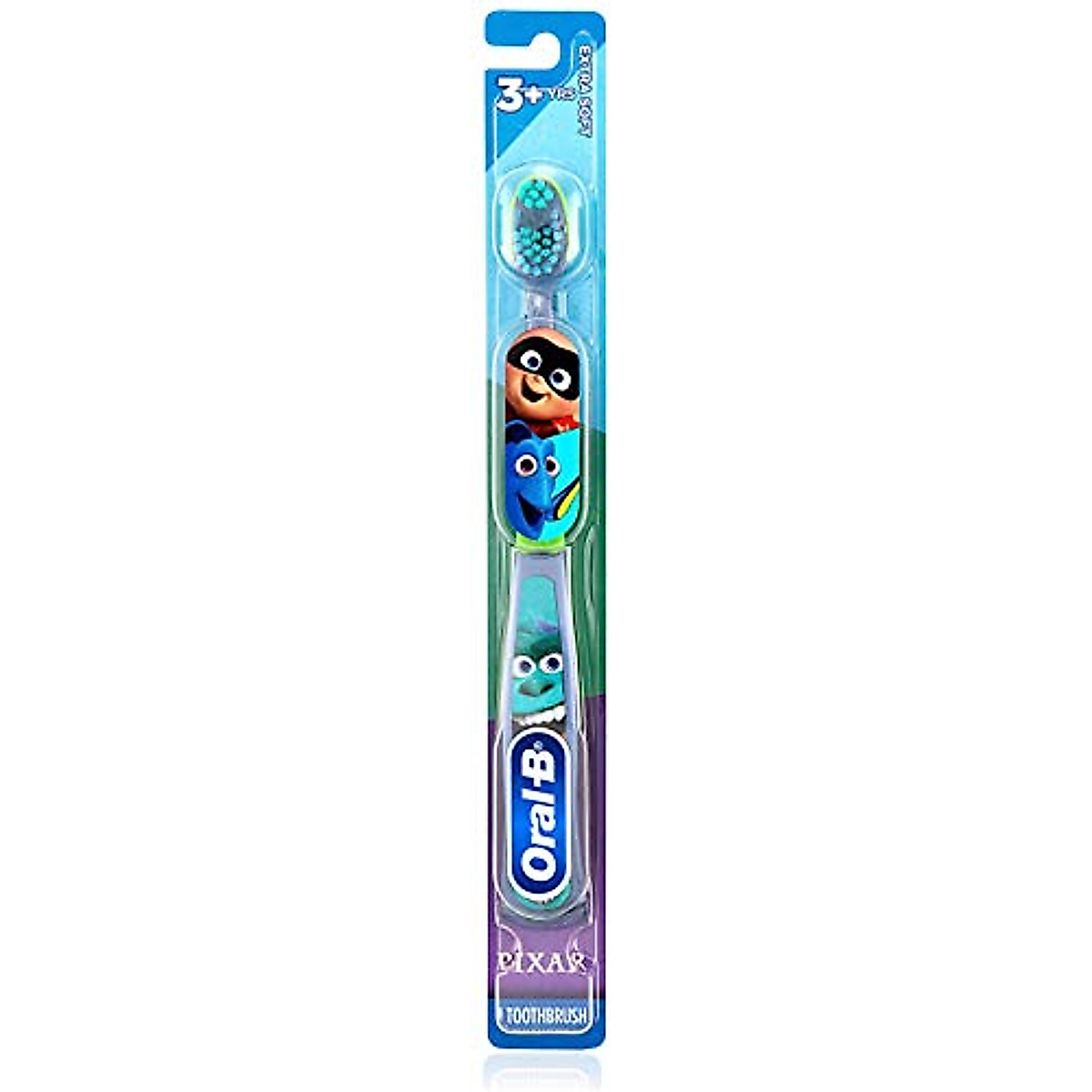 Oral-B Kids Manual Toothbrush, Monsters Characters, for Children and Toddlers 3+, Extra Soft Bristles - Pack of 6 (Characters Vary)
