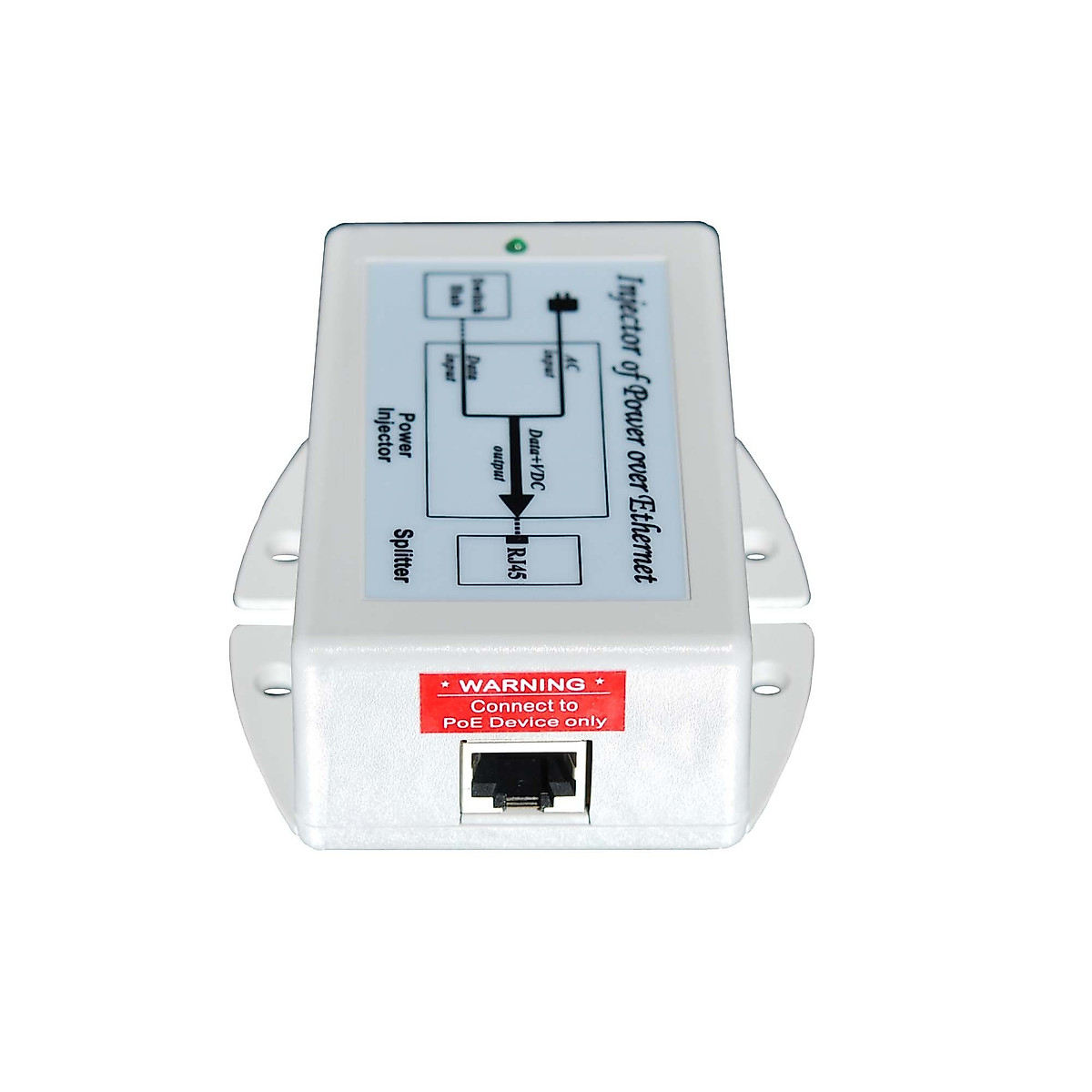 Tycon Systems TP-POE-18G 24W Gigabit POE Power Inserter - US Power Cord, 18V