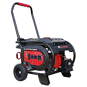 All Power G10000EGL - 10,000 Watt Starting Power Generator Dual Fuel JD Engine Electric Start Portable Generator Relaunched Style