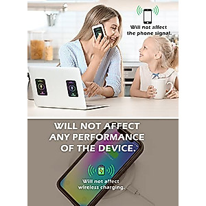Cell Phone Sticker, Compatible with iPhone/ All Smart Phones/ Laptops/ Tablets/ All Electronic Devices, Suitable for Anyone - (4 Pack)