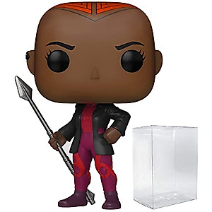 POP Marvel: Black Panther: Wakanda Forever - Okoye Funko Vinyl Figure (Bundled with Compatible Box Protector Case), Multicolored, 3.75 inches