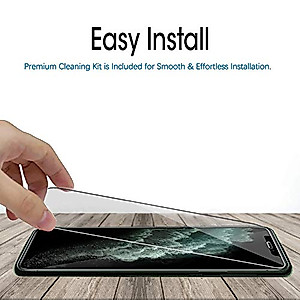 Ferilinso [6 Pack] 3 Pack Tempered Glass Screen Protector + 3 Pack Camera Lens Protector for iPhone 11 Pro Max (6.5''), HD Clarity 9H Glass Screen Protector