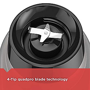 BLACK+DECKER BL1220SG, 6-Cup, Black/Silver